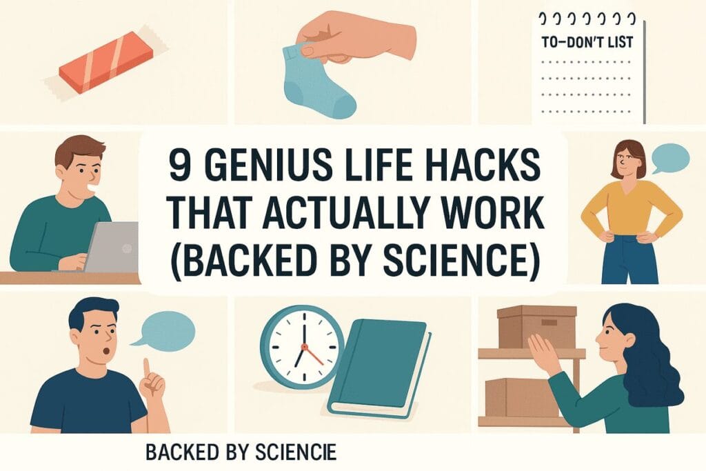 9 Genius Life Hacks That Actually Work (Backed By Science)